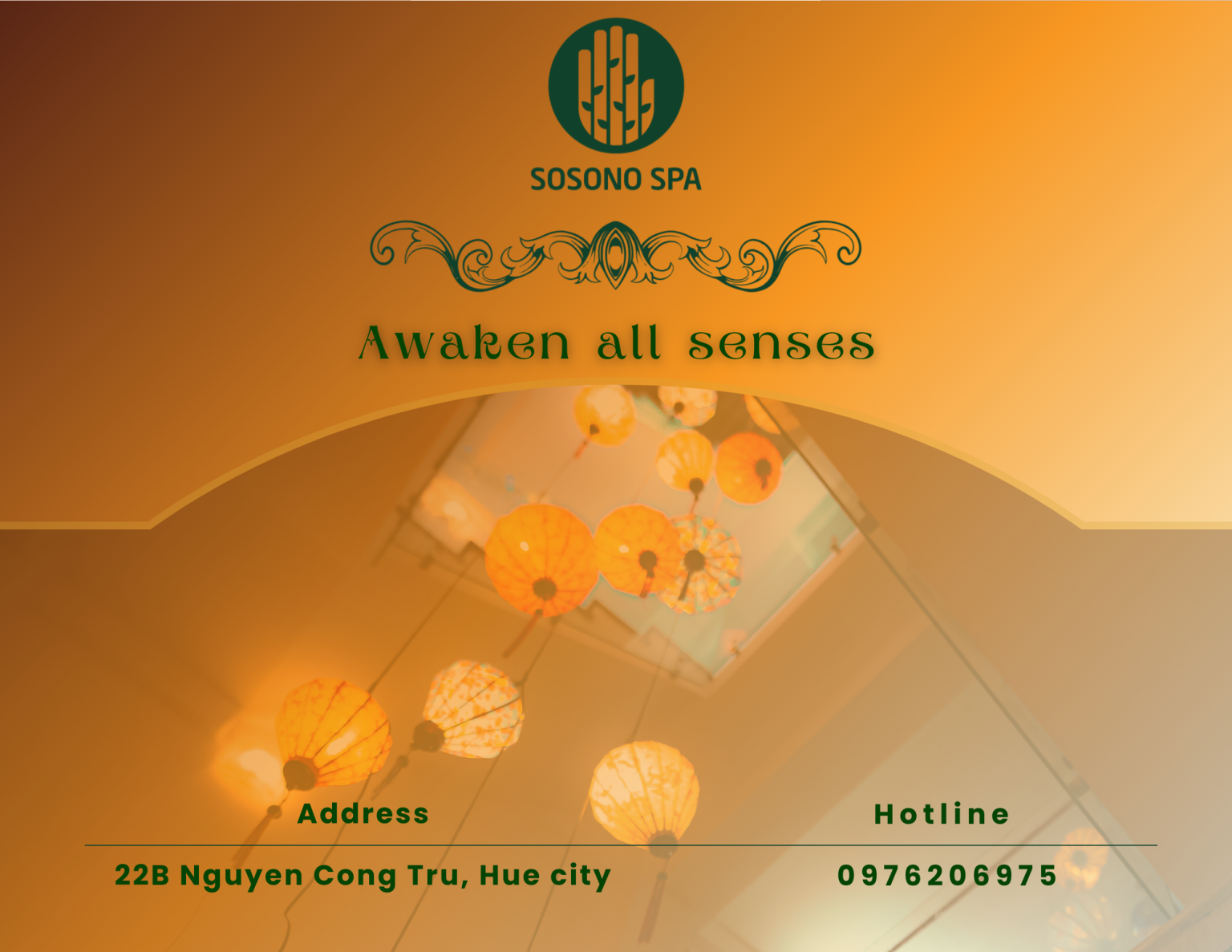 MENU SOSONO SPA (mới nhất) – Sosono Spa